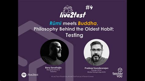 Live2test Podcast 4 Philosophy Behind Testing With Pradeep