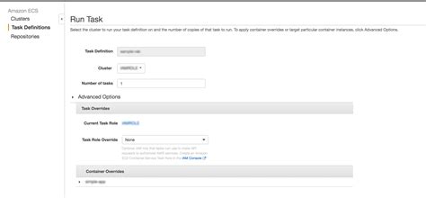 attach iam role to an aws elastic container service task to the new blog