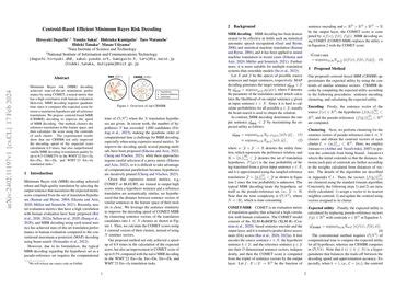 Centroid Based Efficient Minimum Bayes Risk Decoding Papers With Code