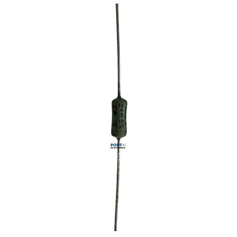 Resistor 24r 2w 5 Twt Ponto Da Eletrônica