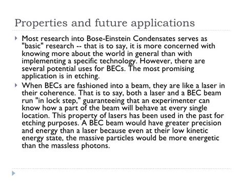 The 5th State Of Matter Bose Einstein Condensate