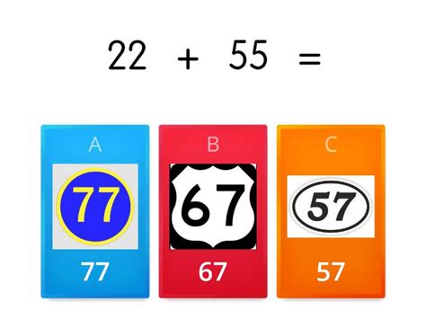 Addition Revision Quiz