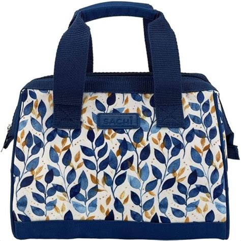 Sachi Style 34 Insulated Lunch Bag Royal Leaves Sanity