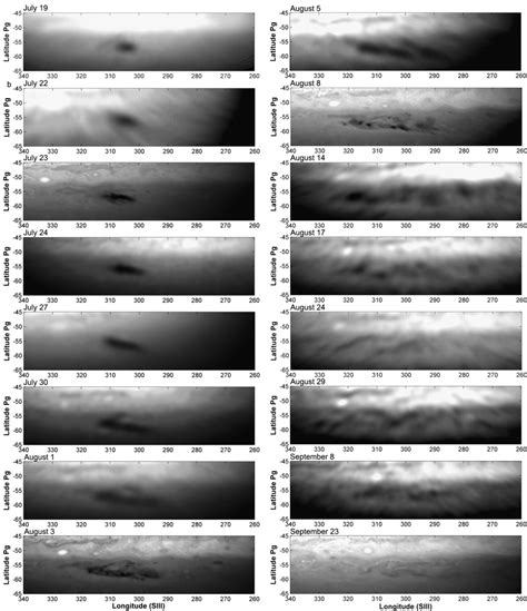 Series Of Cylindrical Map Projections Showing The Evolution Of The Download Scientific Diagram