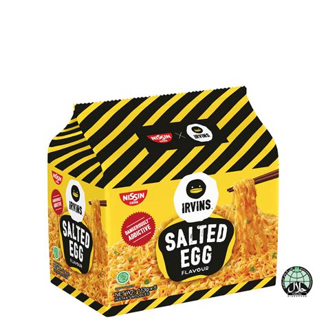 Nissin X Irvins Salted Egg Instant Noodle Packet