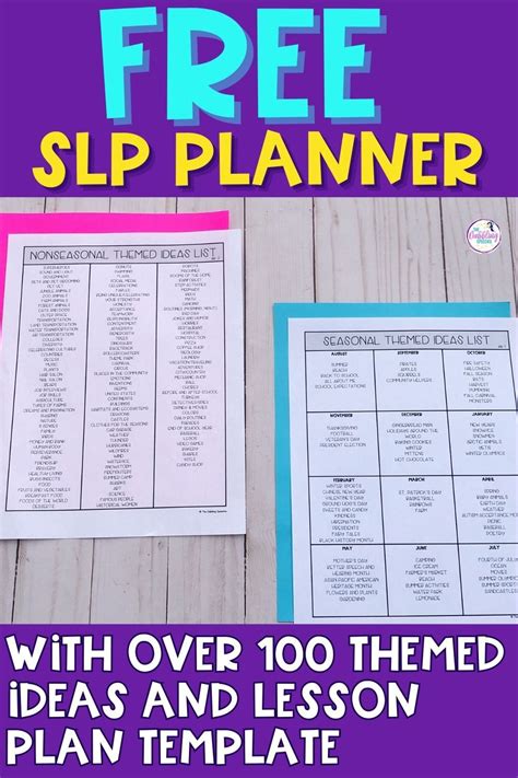 30 Themes For Speech Therapy Planning Artofit