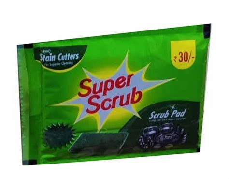 Green Polyester Super Scrub Pad At ₹ 30piece In Katni Id 2851590054291