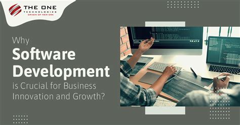 Why Software Development Is Crucial For Business Innovation And Growth