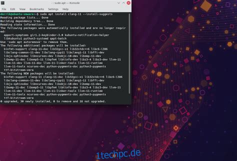 So Installieren Sie Clang Unter Ubuntu