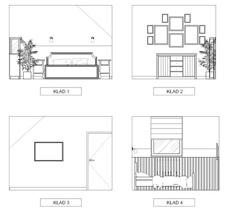 Best 13 Sectional Elevation Of Bedroom In Autocad Artofit
