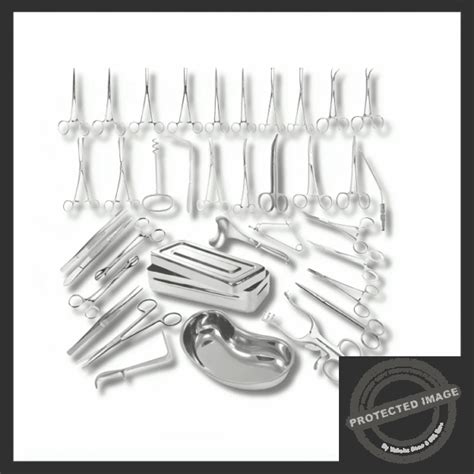 Abdominal Hysterectomy Instrument Set Mass