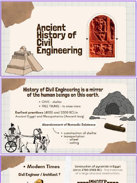 Ancient History Of Civil Engineering Pdf