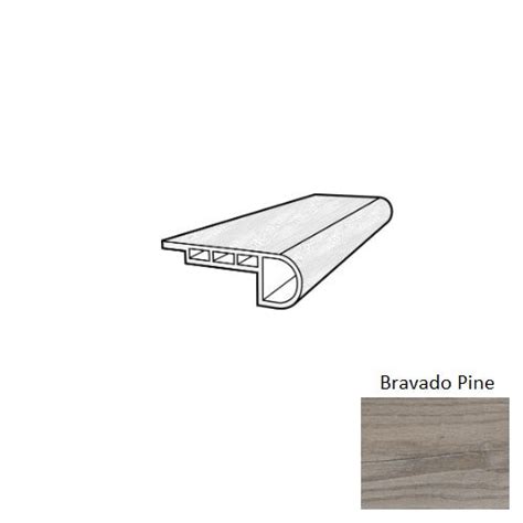 Coretec Plus Premium 7 Inch 02705 Bravado Pine Vinyl Flush Stair Nose