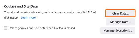 How To Clear Firefox Cache Mozilla Firefox Browser