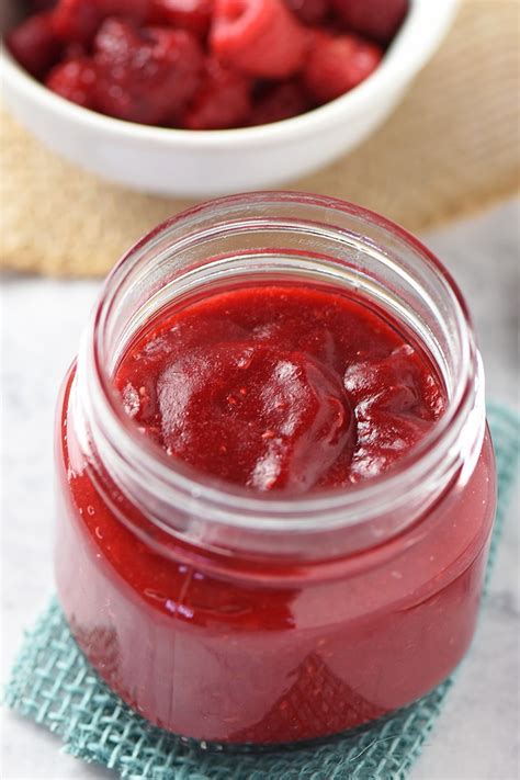 Homemade Raspberry Sauce Adventures Of Mel