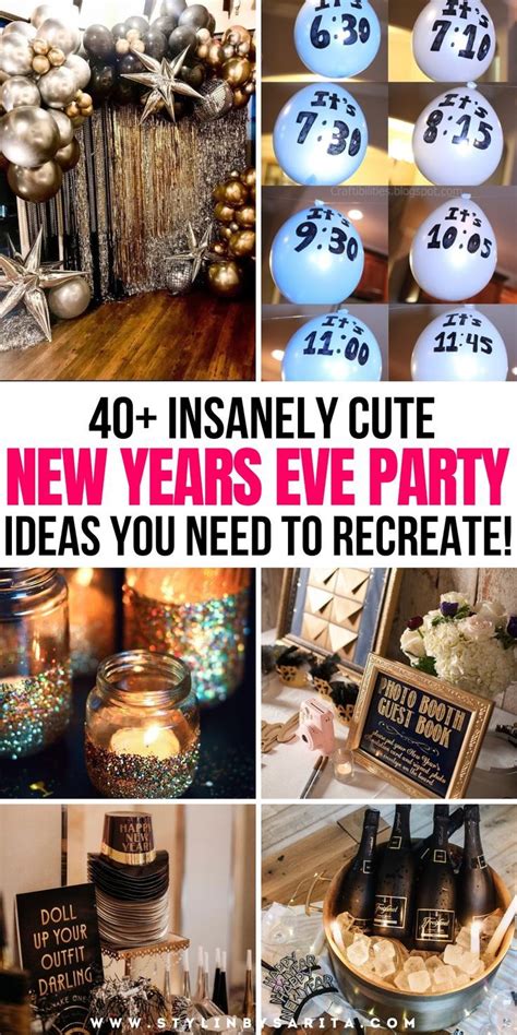 40 Insanely Cute New Years Eve Party Ideas You Need To Recreate In 2024 New Years Eve Party