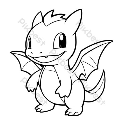 포켓몬 색칠 페이지 리자몽 9세대 포켓몬스터