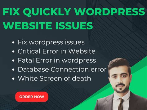 comprehensive wordpress erros including virus and malware removal