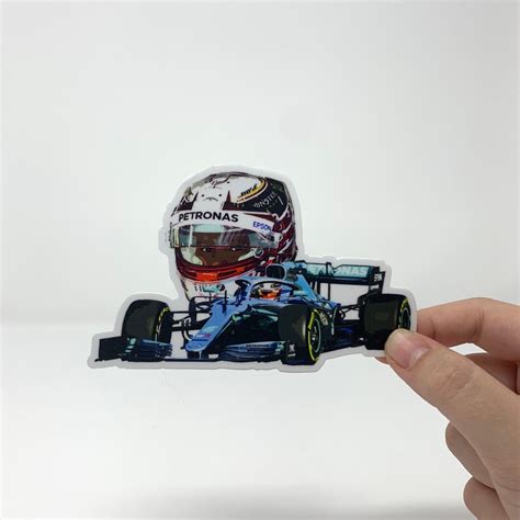 Lewis Hamilton Color Waterproof Sticker For Laptop Sticker For Hydroflask Bumper Sticker