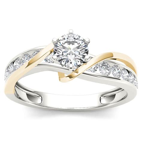 Buy Gold Diamond Rings For Engagement Marriage And T Sears