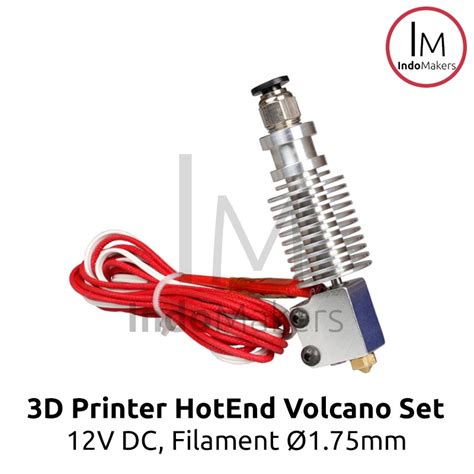 Jual E D V D Printer Volcano Hot End Bowden Long Distance Full Set Shopee Indonesia