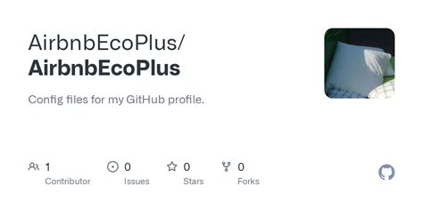 Github Airbnbecoplusairbnbecoplus Config Files For My Github Profile