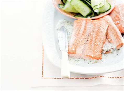 Zalm In Roomsaus Met Dillekriel Spinazie En Venkel Recept Allerhande