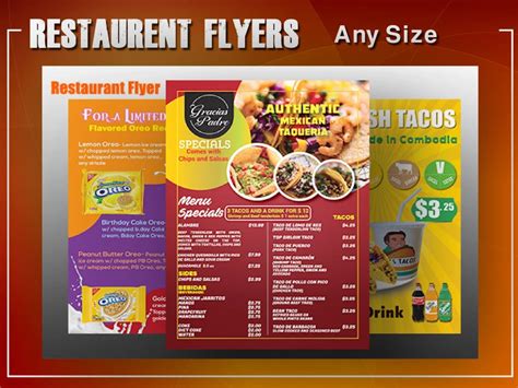 A Professional Restaurant Menu Food Menu And Digital Menu Screen