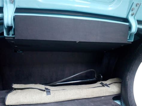 Организация пространства в багажнике — ГАЗ 21 2 5 л 1960 года своими руками Drive2