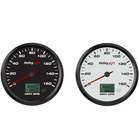 Holley 553 121 4 12 Inch Speedometer Ships Free At Efisystemprocom