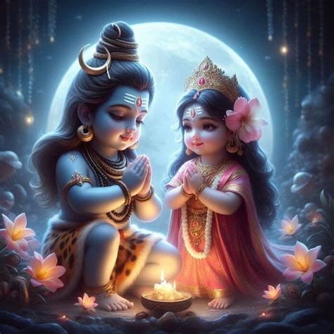 Shiv Parvati Cartoon Cute Images Free Cartoon Character