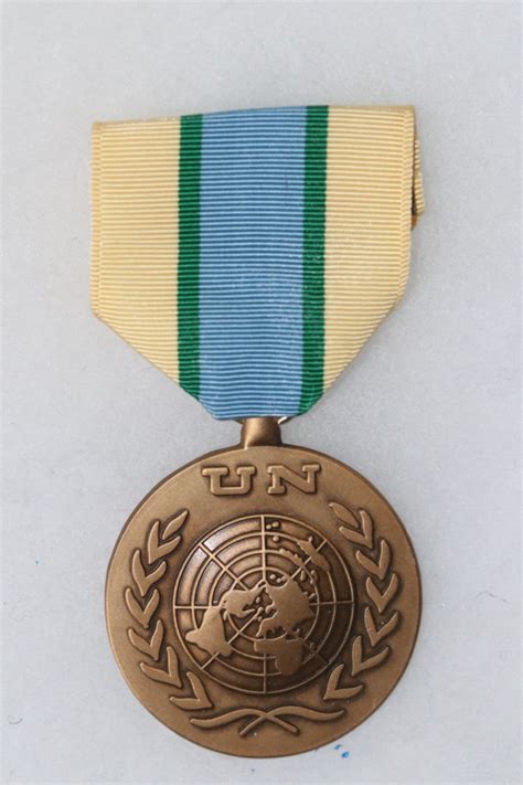 Original Us Issue Un United Nations Medal For Somalia Full Size Unosom