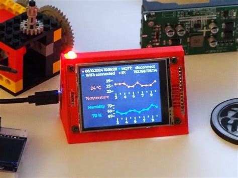 temp humidity micropython lvgl display