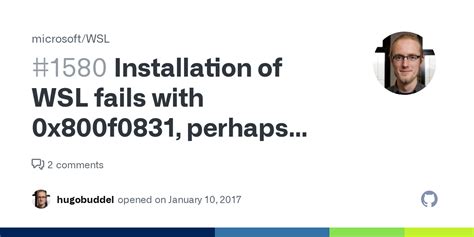 Installation Of Wsl Fails With X F Perhaps Related To Kb Issue