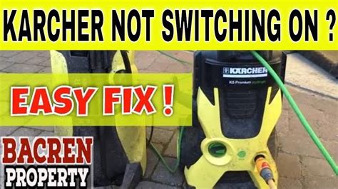 Karcher Pressure Washer Troubleshooting: Quick Fixes & Tips