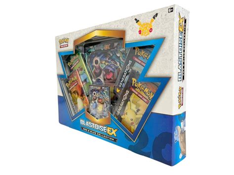 The Pokémon Company Sealed Box Blastoise Ex Red And Blue Collection