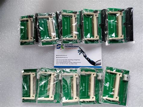 Green Compact Flash Card Connector Dual Connector At ₹ 4999 Piece In Pune