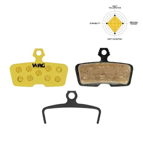 Wag 525166123 Code R Brake Pads Organic Compound Code R Brake Pads Or