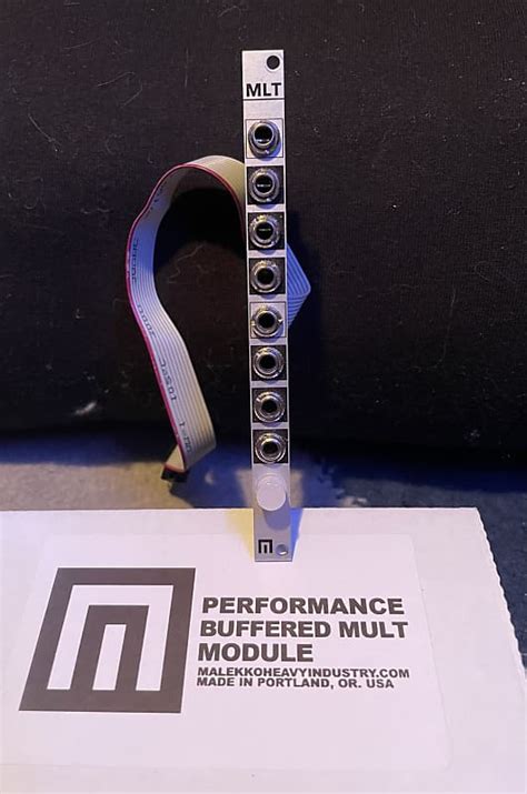 Malekko Buffered Mult Silver Reverb