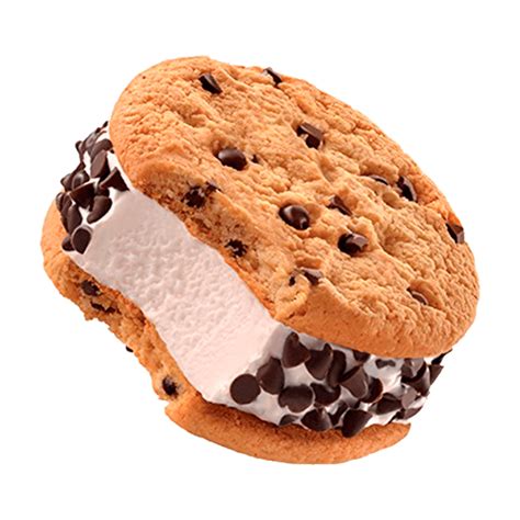 Big Chocolate Chip Cookie Ice Cream Sandwich At Dennis Fleming Blog