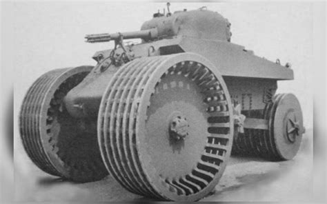 Sherman Anti Mine Tank Prototype 