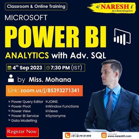 👉attend Free Demo On Power Bi By Miss Mohana Techprasanna Medium