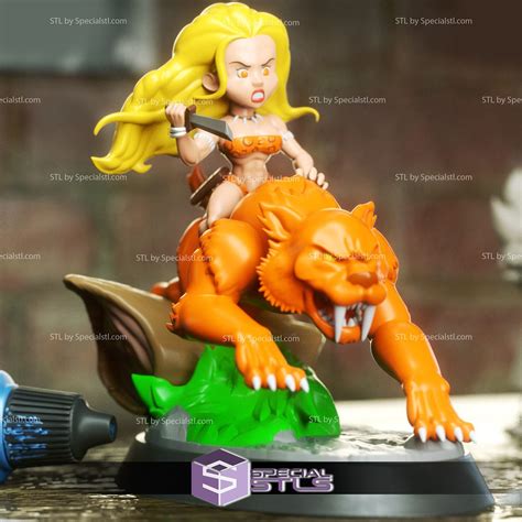 Chibi Stl Collection Shanna Chibi Specialstl