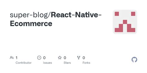 Github Super Blog React Native Ecommerce