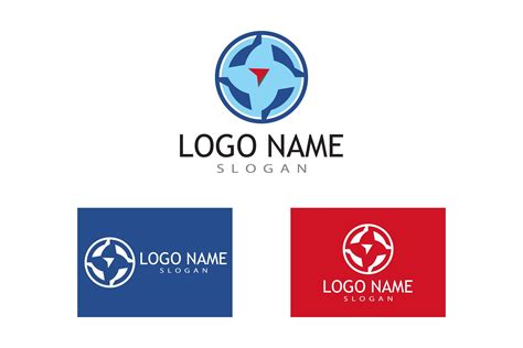 Compass Logo Vector Design Graphic By Redgraphic · Creative Fabrica