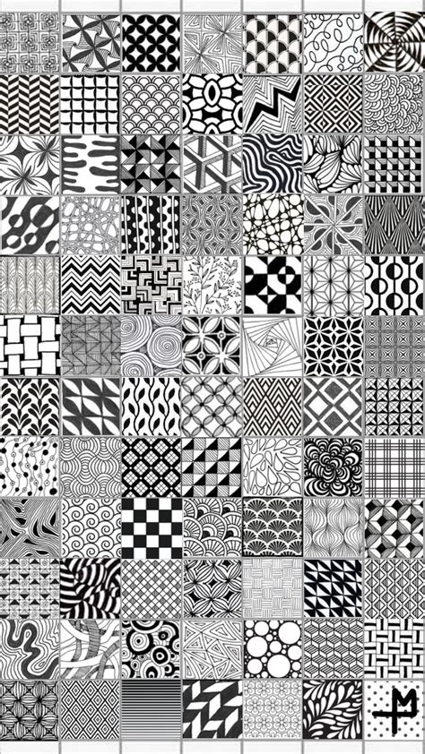 Zentangle Patterns Wallpaper