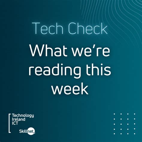 Technology Ireland Ict Skillnet On Linkedin Techcheck