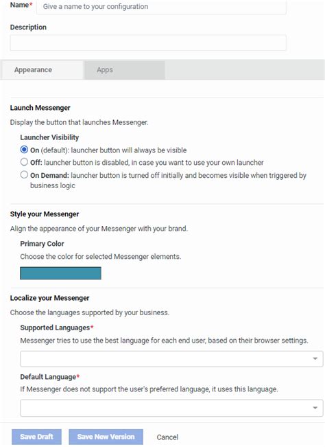 Configure And Deploy Genesys Messenger Genesys Documentation