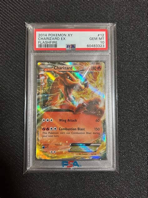 Pokemon Charizard Ex 12 Xy Flashfire Psa 10 Hobbies And Toys Toys And Games On Carousell