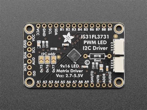 Updated Guide Is31fl3731 16×9 Charlieplexed Pwm Led Driver